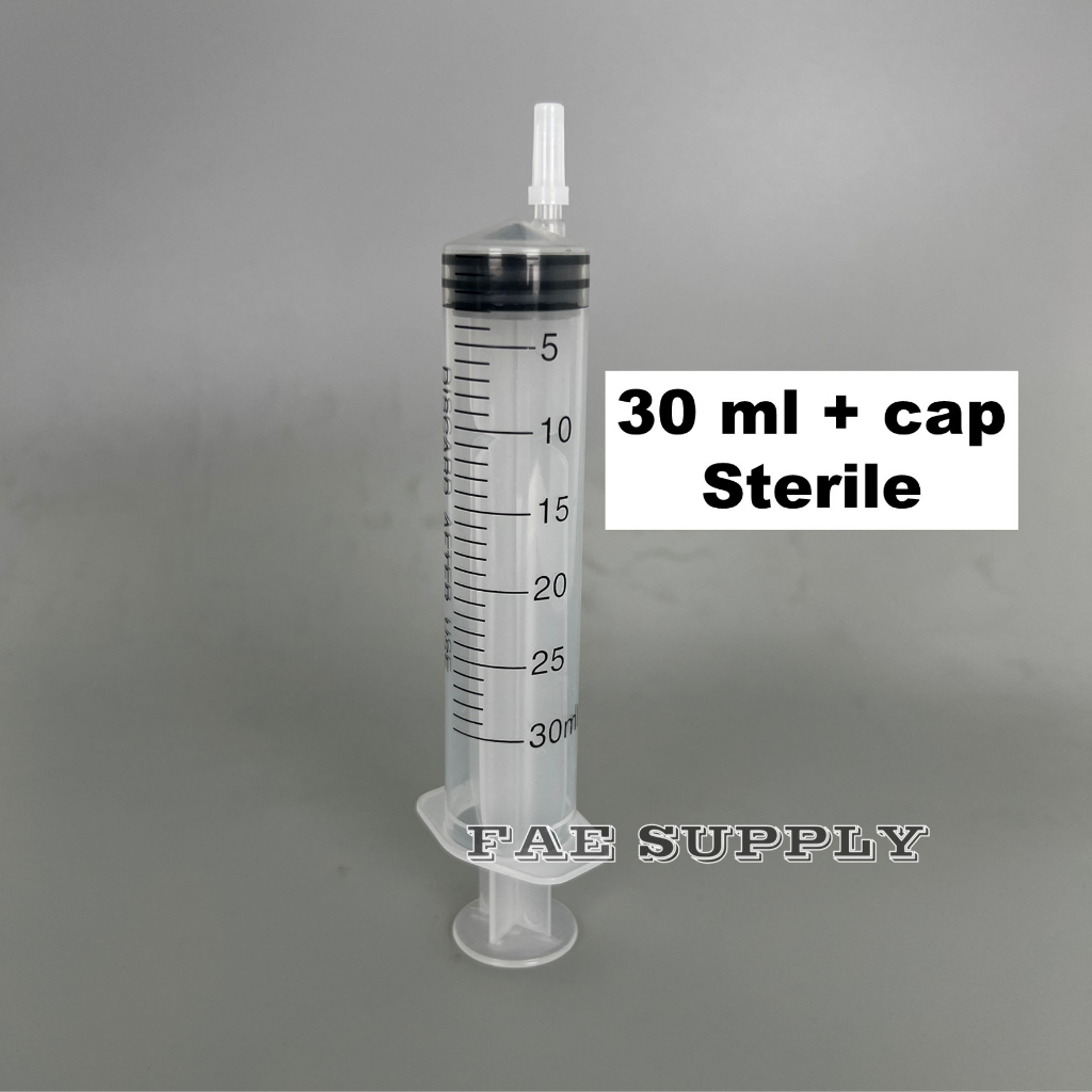 Picagari Syringe Luer Slip 1 5 10 12 20 30 50 60 ml cc individual pack ...