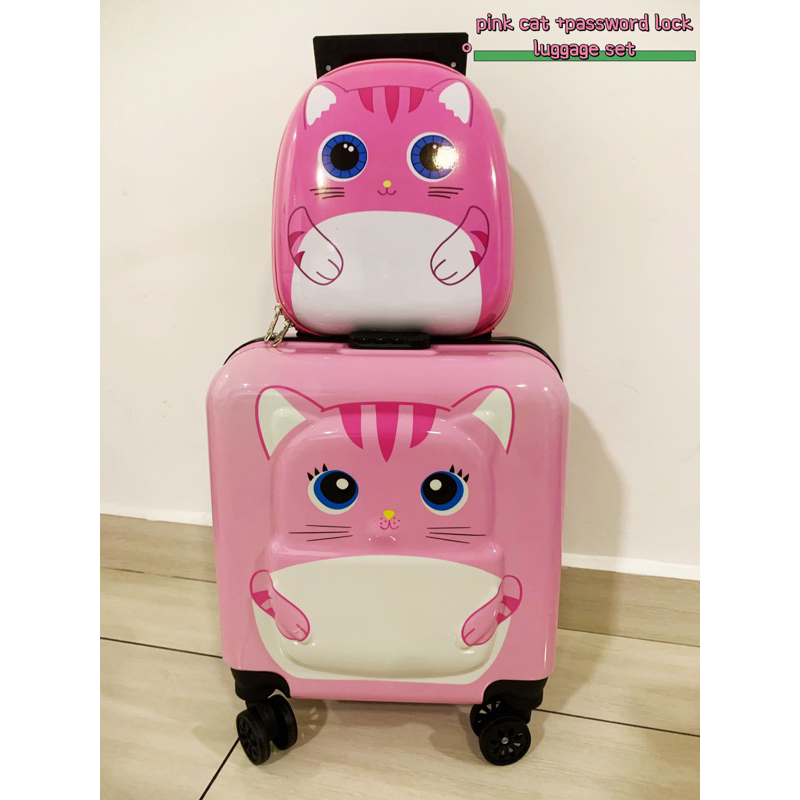 18inci Kid Luggage Cute Animal Suitcase Travel Bag Luggage Hand Carry ...