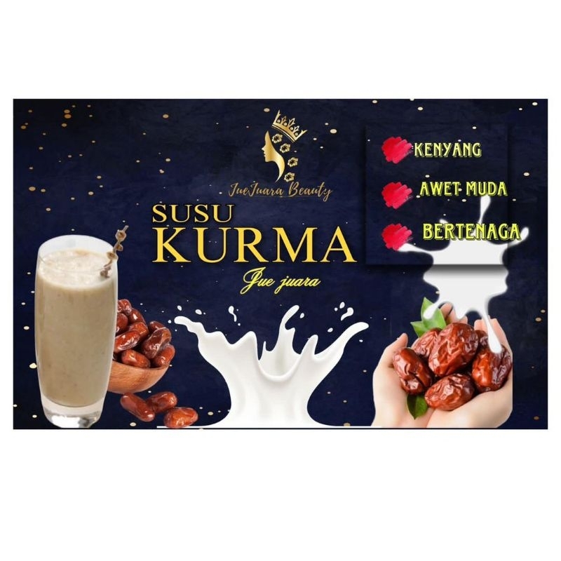 SUSU KURMA/SUSU COKLAT KURMA/SUSU NESTUM KURMA (KENYANG BERTENAGA ...