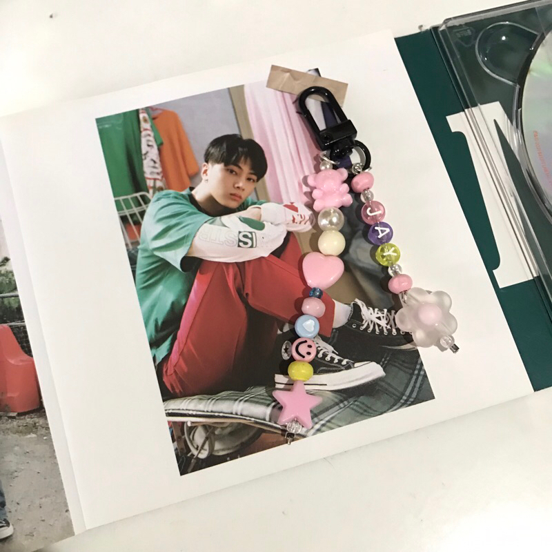 kpop ENHYPEN phone keyring beaded handmade Jay keyring (free enhypen ...