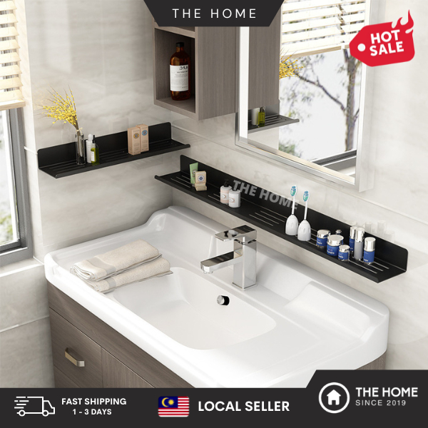 THE HOME High Quality Metal Bathroom Toilet Mirror-Front Organizer Rack ...