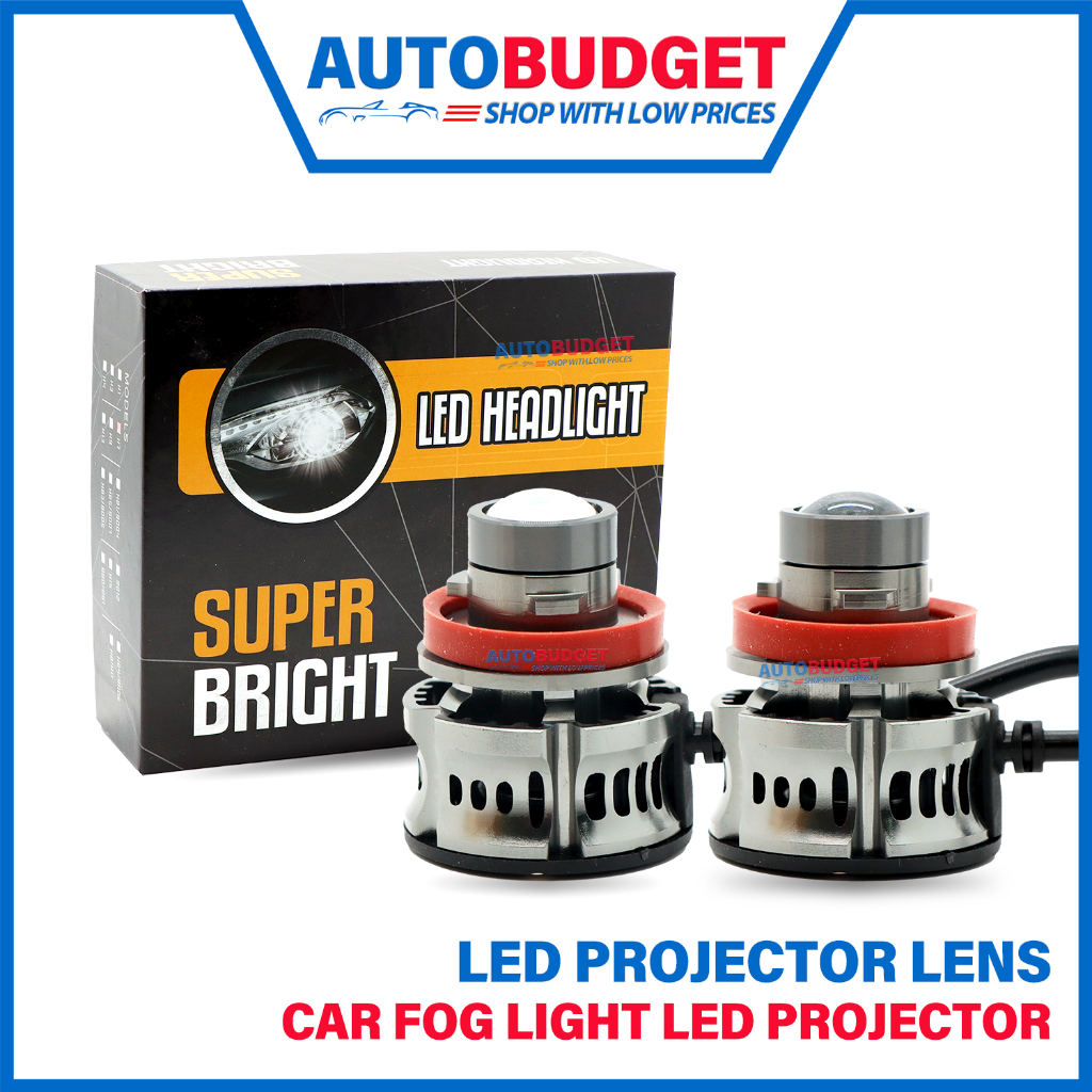 VLIGHT Fog Light LED Projector Lens Projector LED Car Light | Car Fog ...