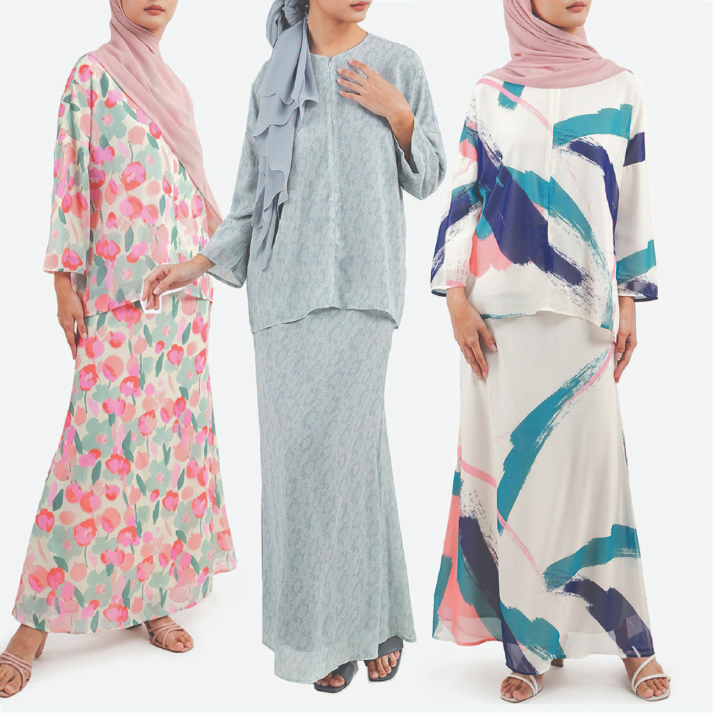 Poplook Naura Blouse & Skirt | Shopee Malaysia