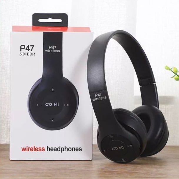 P47 WIRELESS HEADPHONE | Shopee Malaysia