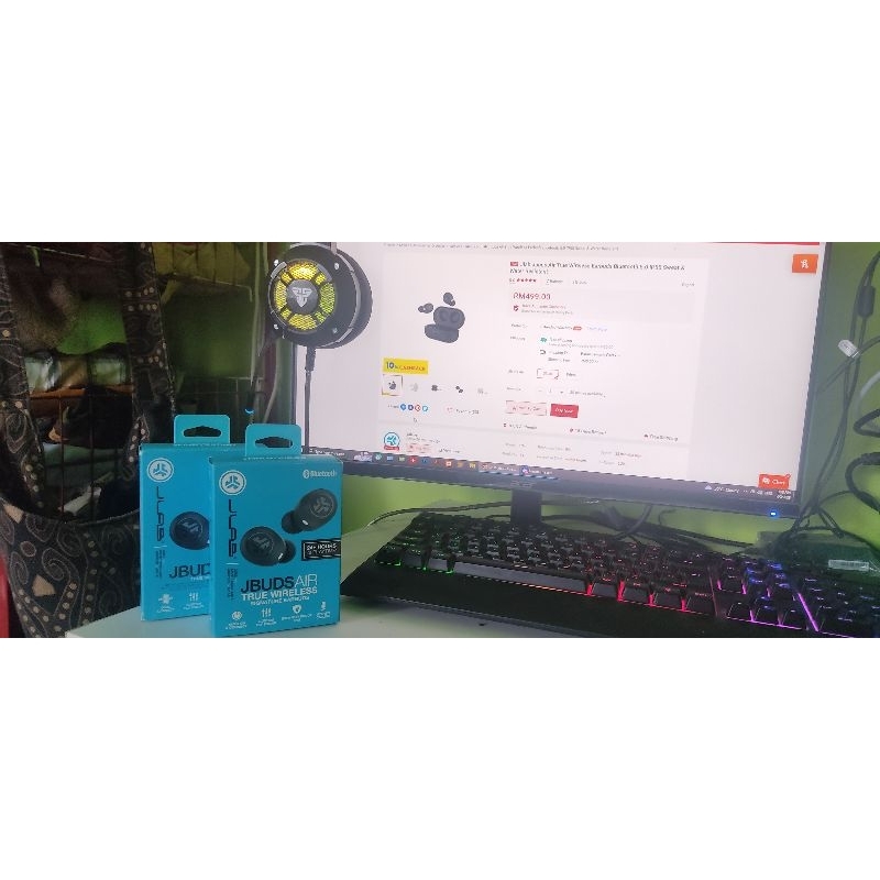 Earbud JLab 100% original | Shopee Malaysia