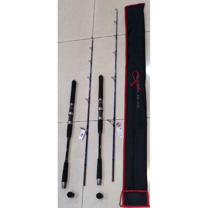 Rod jigging Rod bottom 6 kaki 5 kaki 3 inch Rod keras Fuji Ring Fuji ...
