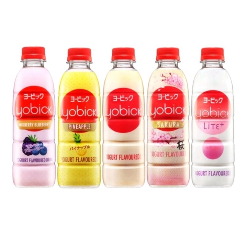 YOBICK Yogurt Drink HALAL 310ml Original | Sakura | Pineapple ...