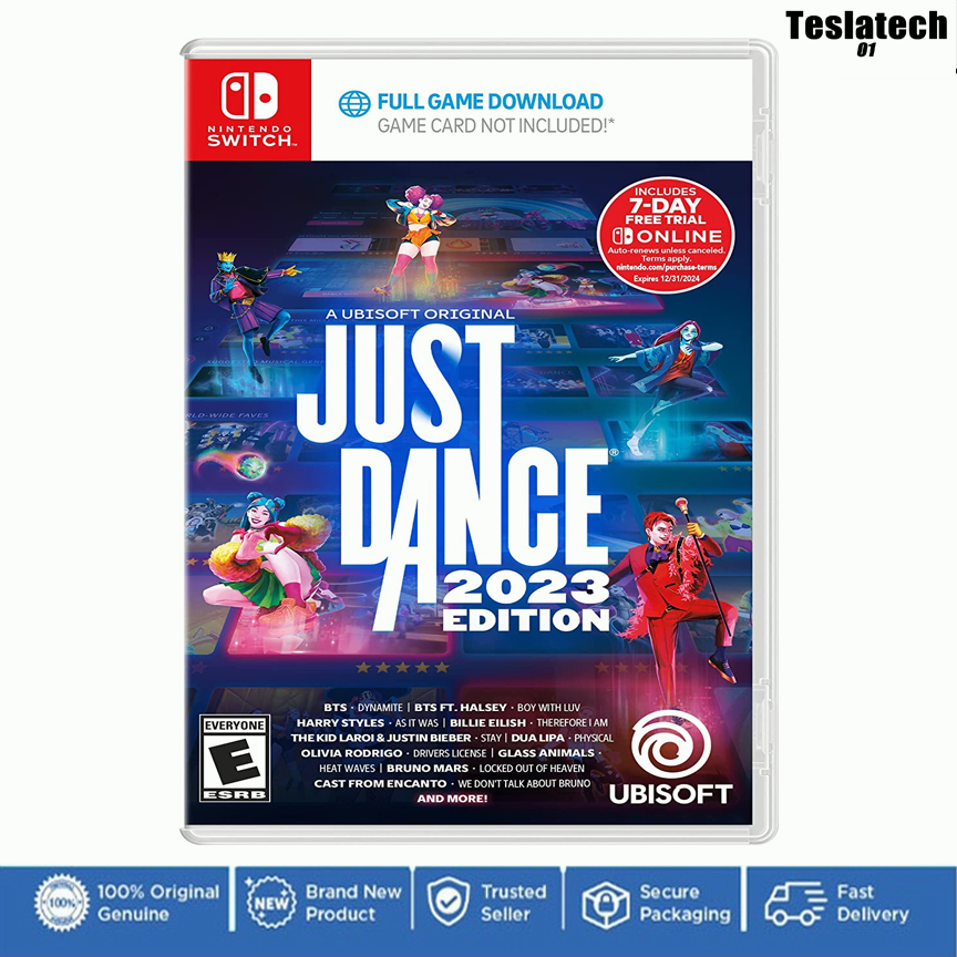 (ready stock)Nintendo Switch game Just Dance 2023 Edition - Code in box ...