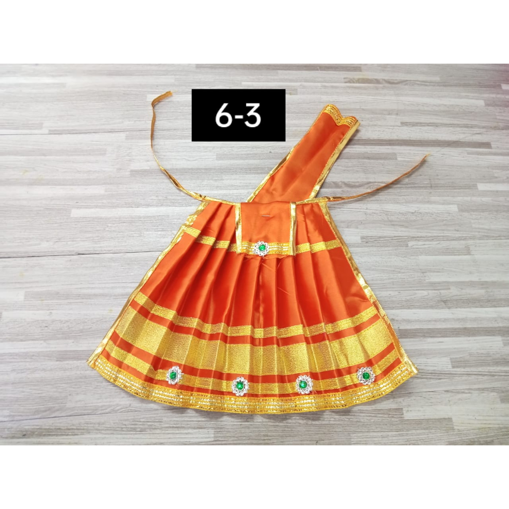 Handmade Pavadai for Amman/Durga goddess for pooja/seeru set | Shopee ...