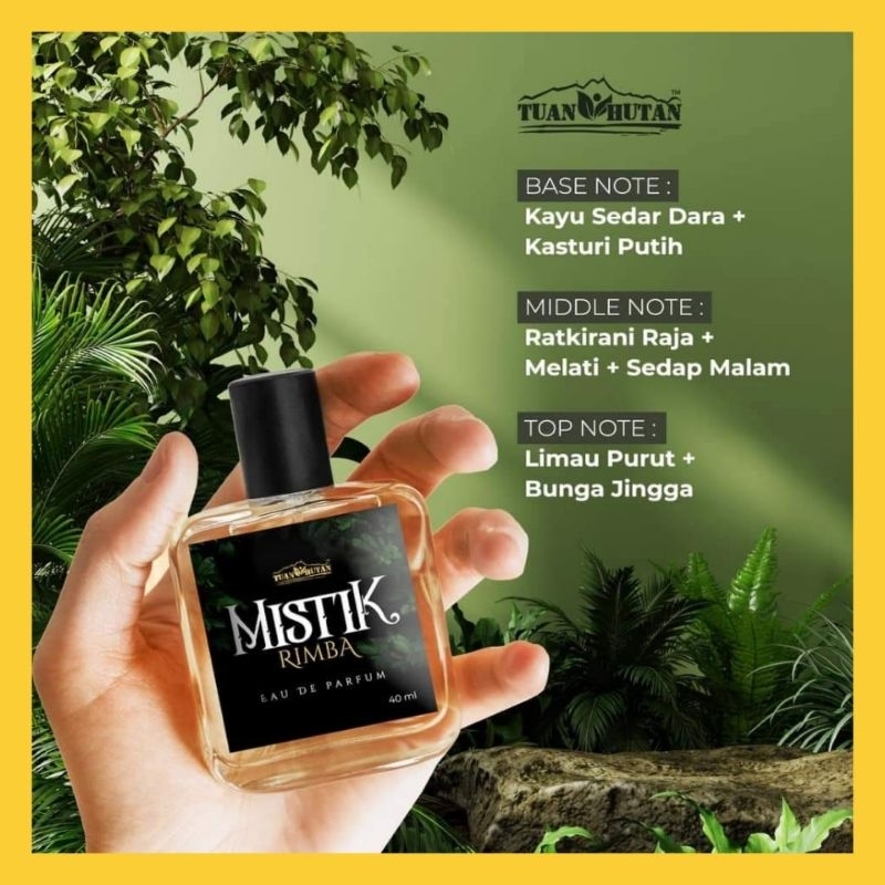 Mistik Rimba Tuan Hutan, READY STOK perfume EDP 40ml | Shopee Malaysia