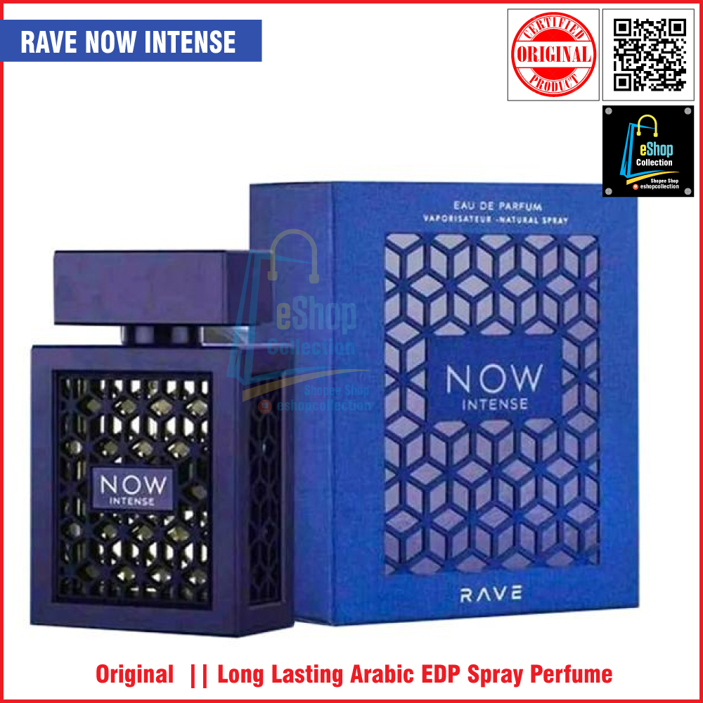 Rave NOW INTENSE / RAVE NOW / Rave Now Rouge PERFUME FOR MEN 100 ML EDP ...