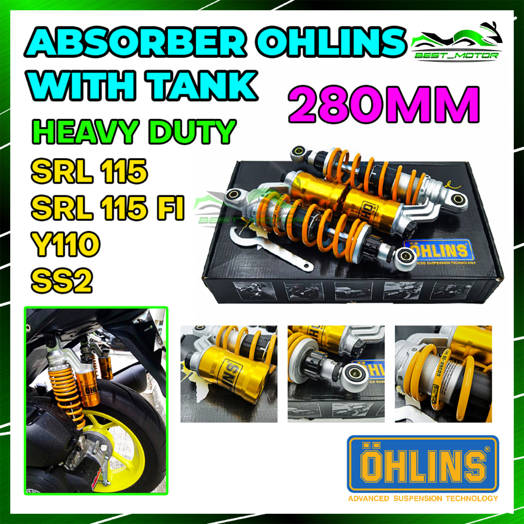 ABSORBER KING DRAG SRL 110 SRL115 SRL 115 FI LAGENDA Y110 SS2 SSII RXZ ...
