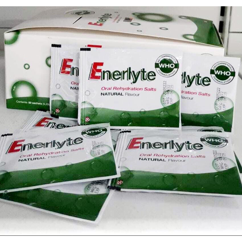 ENERLYTE Oral Rehydration Salts 7.76g (Natural / Orange) | Shopee Malaysia