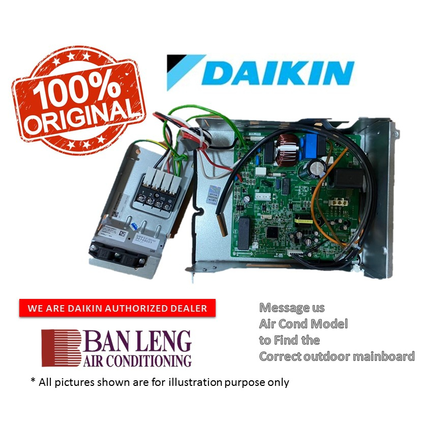 [Original] Daikin Original Outdoor Mainboard IC Board Control Box ...