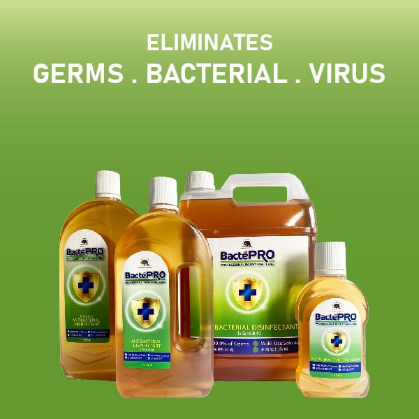 BACTEPRO ANTIBACTERIAL DISINFECTANT 250ML/750ML/1250ML~Kills 99.9% of ...