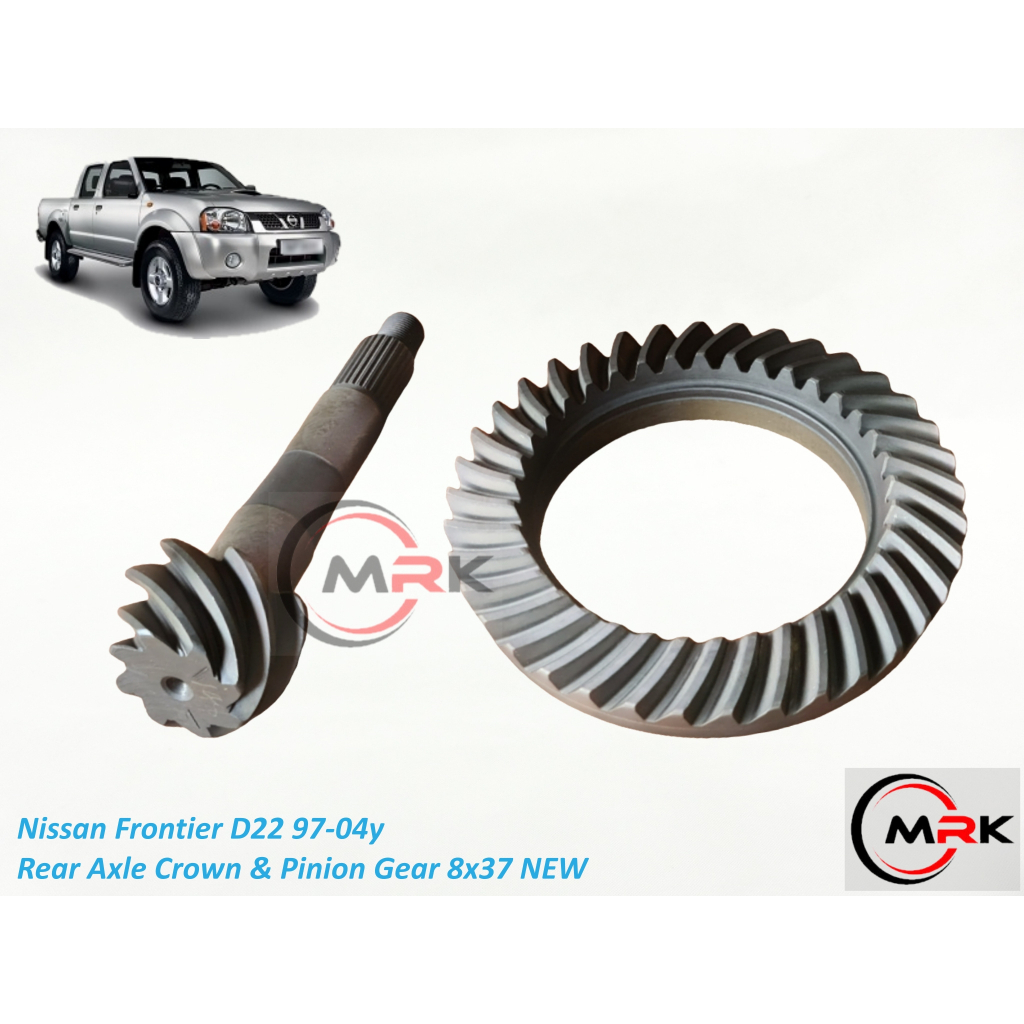 Nissan Frontier D22 97-04y Rear Axle Crown & Pinion Gear 8x37 / 8:37 ...