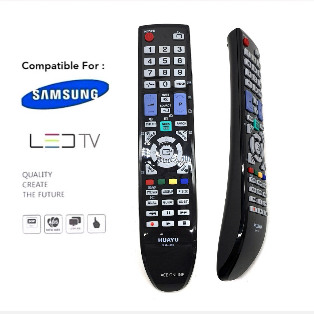 Samsung LED LCD PLASMA TV Remote Control RM-L898 For BN59-00685A/B BN59 ...