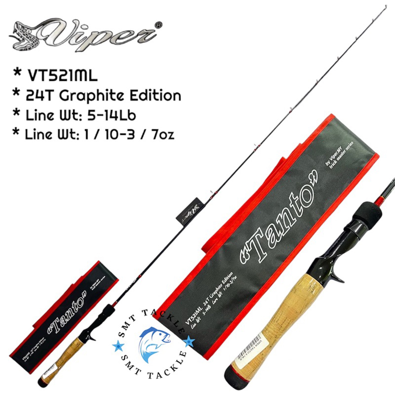 Viper Tanto Single Hand One Piece BC Rod 5.2 Ft | Shopee Malaysia