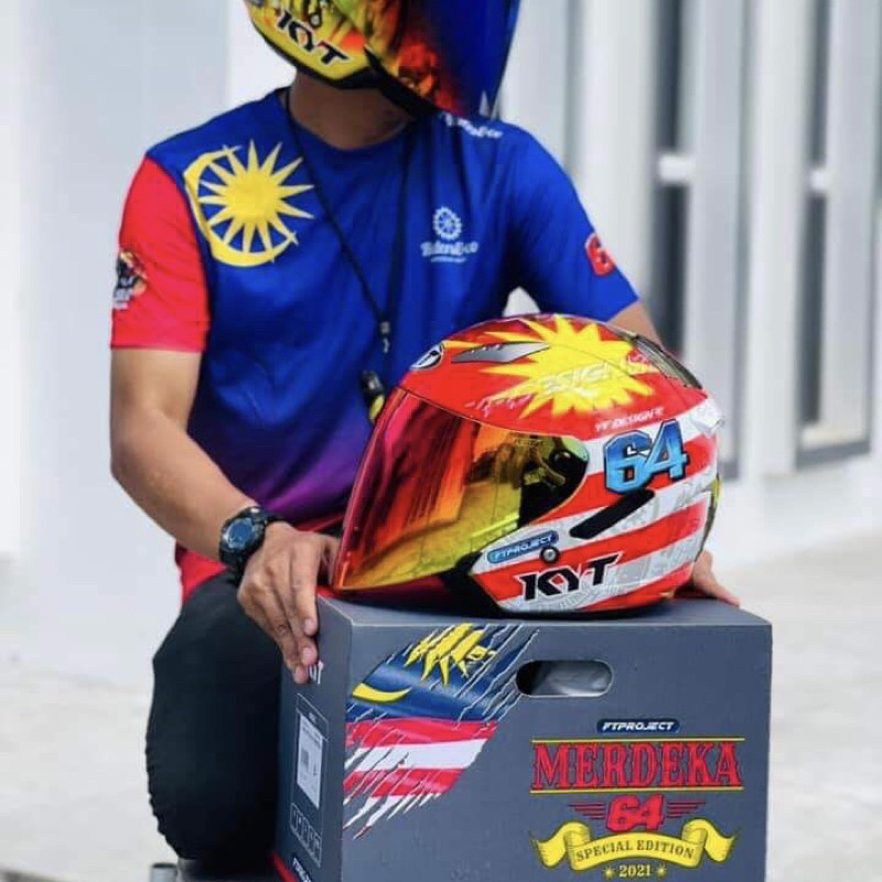 💥KYT MERDEKA 64 Limited Edition 2021💥 | Shopee Malaysia