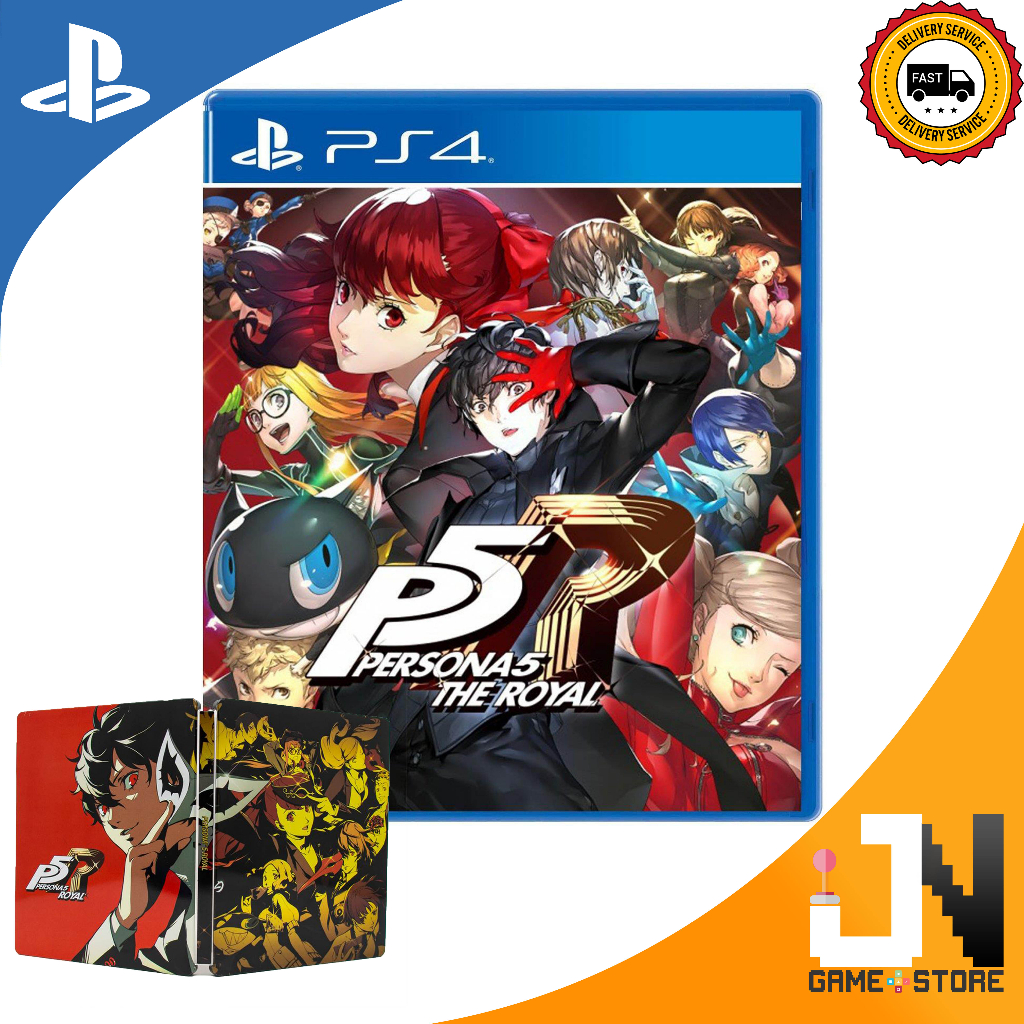 PS4 Persona 5 The Royal / Steelbook | Steelcase | Steel Book | Steel ...