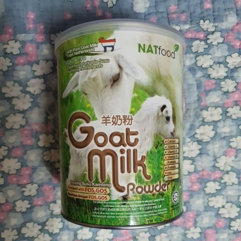 Natfood Goat Milk Powder 400g (Expiry Date:08/2026) | Shopee Malaysia