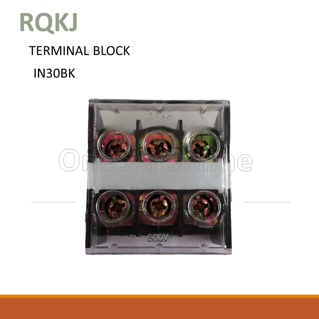 Terminal Block Din Rail 20A 30A 50A 3Way Din Rail Terminal Block with ...