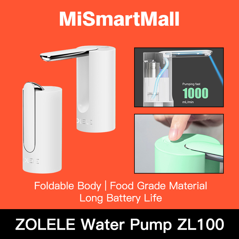 【In Stock】ZOLELE ZL100 Portable Water Dispenser Pump High Compatibility ...