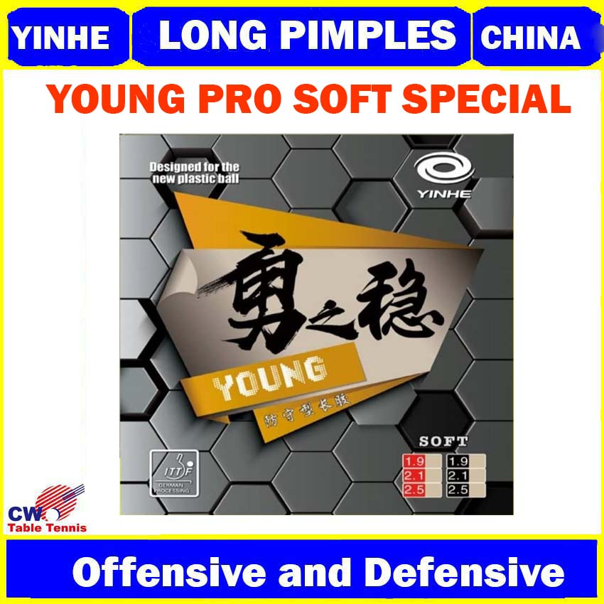 YINHE YOUNG PRO SOFT SPECIAL Long Pimples OX Without sponge Rubber ...