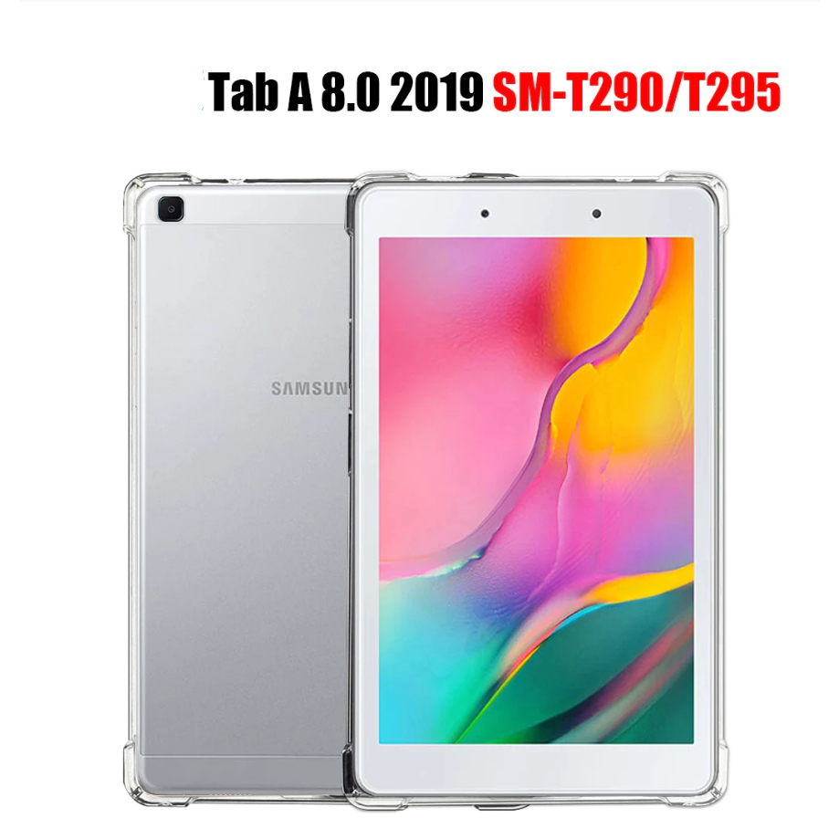 Galaxy Tab A 8.0 2019 (T295/T290) Silicone TPU Case Soft Anti-drop ...