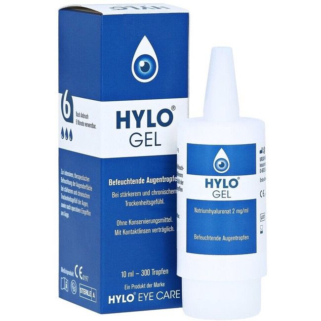HYLO-GEL LUBRICATION EYE DROPS 10ML (300 DROPS) | Shopee Malaysia