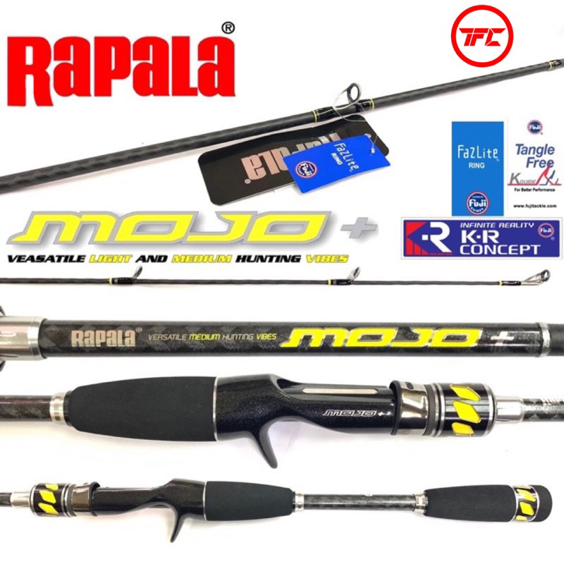 RAPALA MOJO + Baitcasting Rod Mojo+ BC Baitcast Plus | Shopee Malaysia