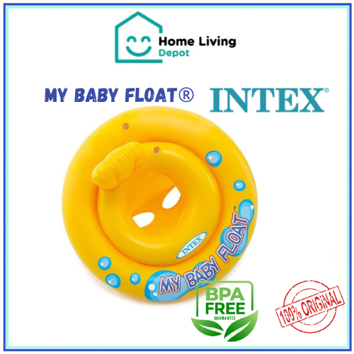 INTEX 59574 Baby Inflatable Float Swimming Ring Baby Swim Float Seat ...