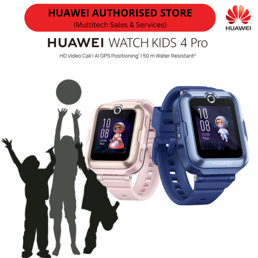 Huawei Watch Kids 4 Pro AI Positioning Kids Smartwatch Clock Display ...