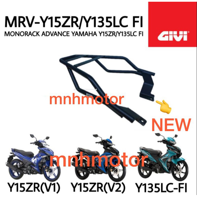 GIVI MONORACK 135LC V1 / V2 V3 V4 V5 V6 V7 / ZR V8 / 135LC HEAVY DUTY ...