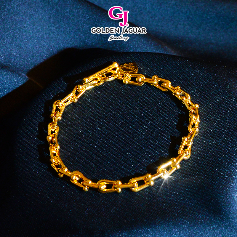 GJ Jewellery Emas Korea Emas Bangkok Bracelet Hardware Series | Shopee ...