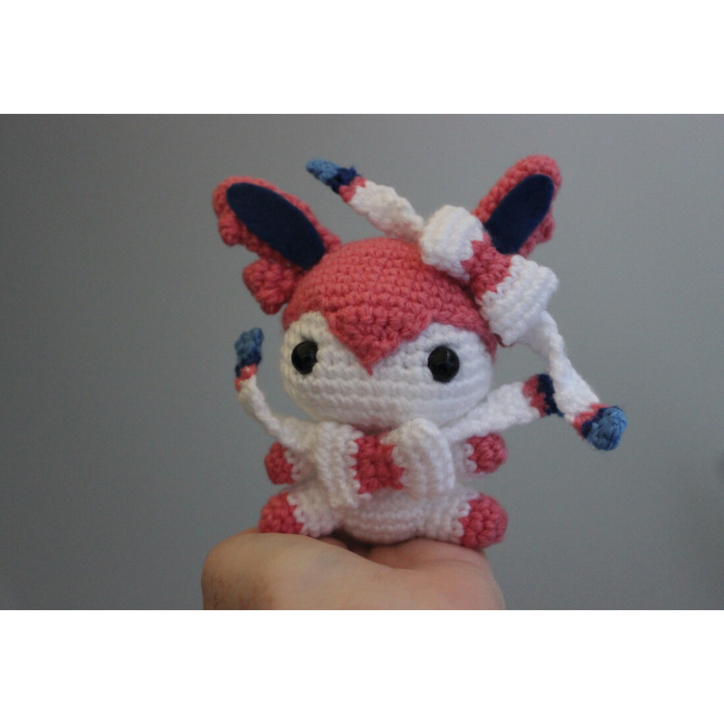 Amigurumi Crochet Tutorial- Pokemon Eevee 9 Evolution Pattern/PDF ...