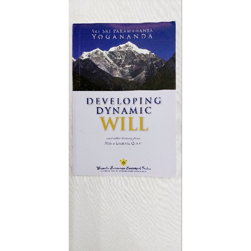 Developing Dynamic Will by Paramahansa Yogananda English Book | Shopee ...