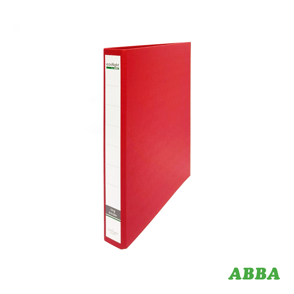 ABBA Colour Ring File A4 2D Ring Pack of 4/ Folder Organizers/ Document ...