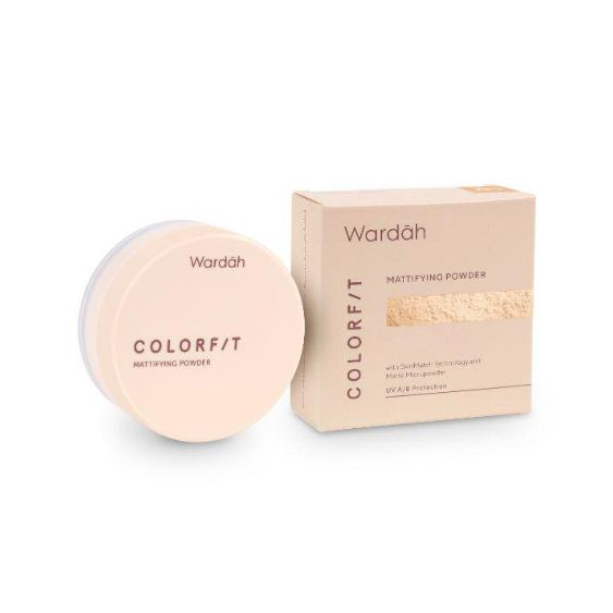 Wardah Colorfit Mattifying Powder 15g | Shopee Malaysia