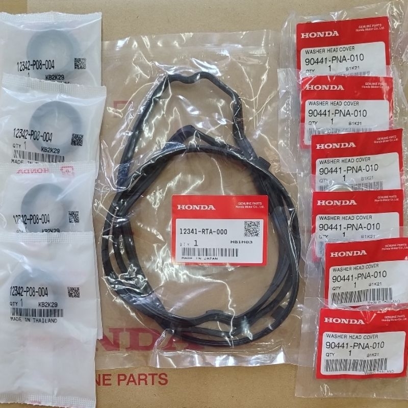 12341-RTA-000 GEN Honda Genuine Valve Cover Gasket ( K20A / K24A ...