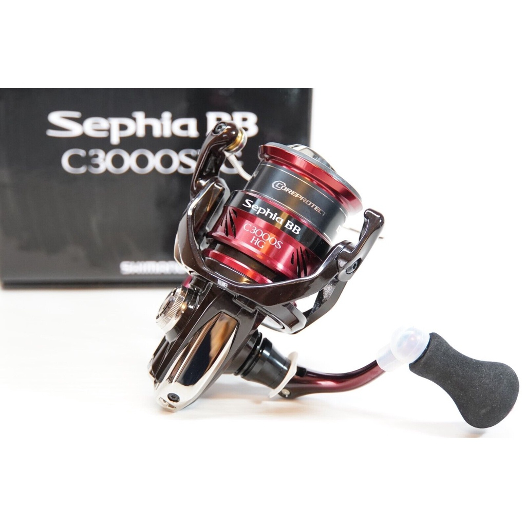 2022 SHIMANO fishing reel SEPHIA BB C3000SHG Spinning Fishing Reel Egging/Bass/SEABASS/Light ...