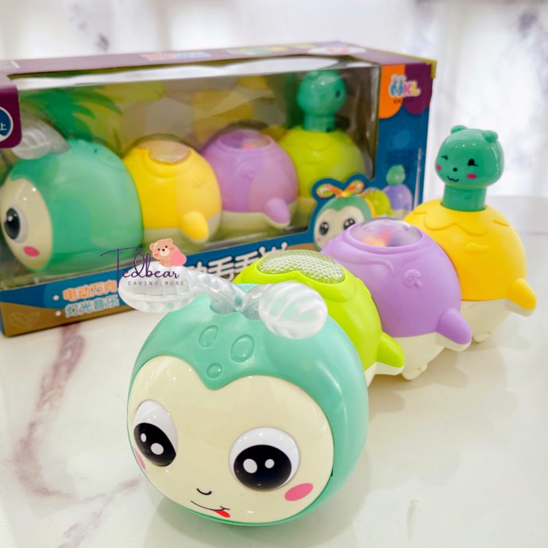 Baby Musical Toys Press and Go Musica Rolling toys with Light Up Face ...