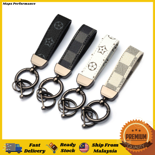 Luxury Premium Leather Keychain Car Key Chain Doorgift Business Gift ...