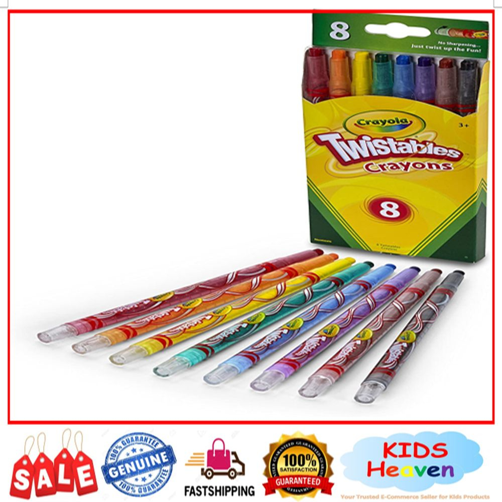 Crayola Twistables Crayons 8ct / 16ct / Mini Twistables 24ct (100.0% ...