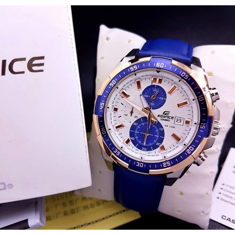 Casio Edifice EFR-556 Chronograph Stainless steel Watch For Men ...