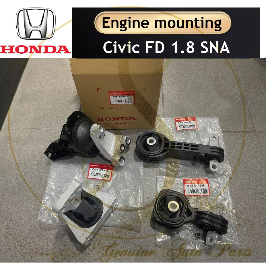 (100% ORIGINAL ) HONDA CIVIC FD 1.8 SNA ENGINE MOUNTING SET 2006-2012 ...