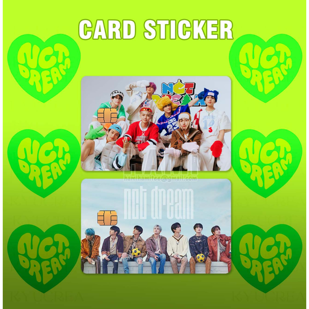 NCT DREAM CARD STICKER - TNG STICKER - NCT DREAM MARK RENJUN JENO ...