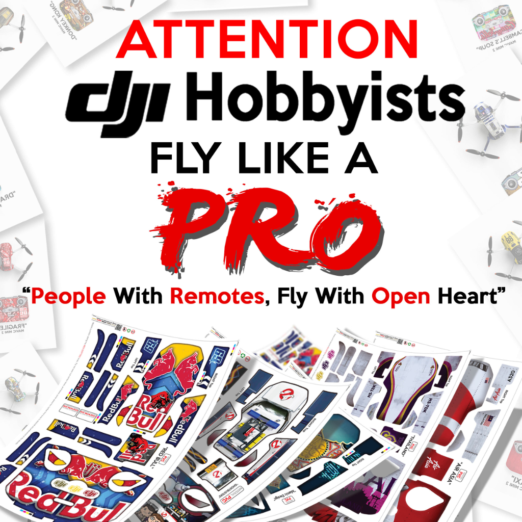 (READY STOCK CUSTOM Premium DESIGN) DJI MAVIC MINI 2 CUSTOM STICKER ...