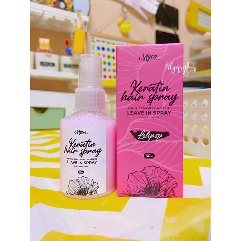 MYCA KERATIN HAIR SPRAY | Shopee Malaysia