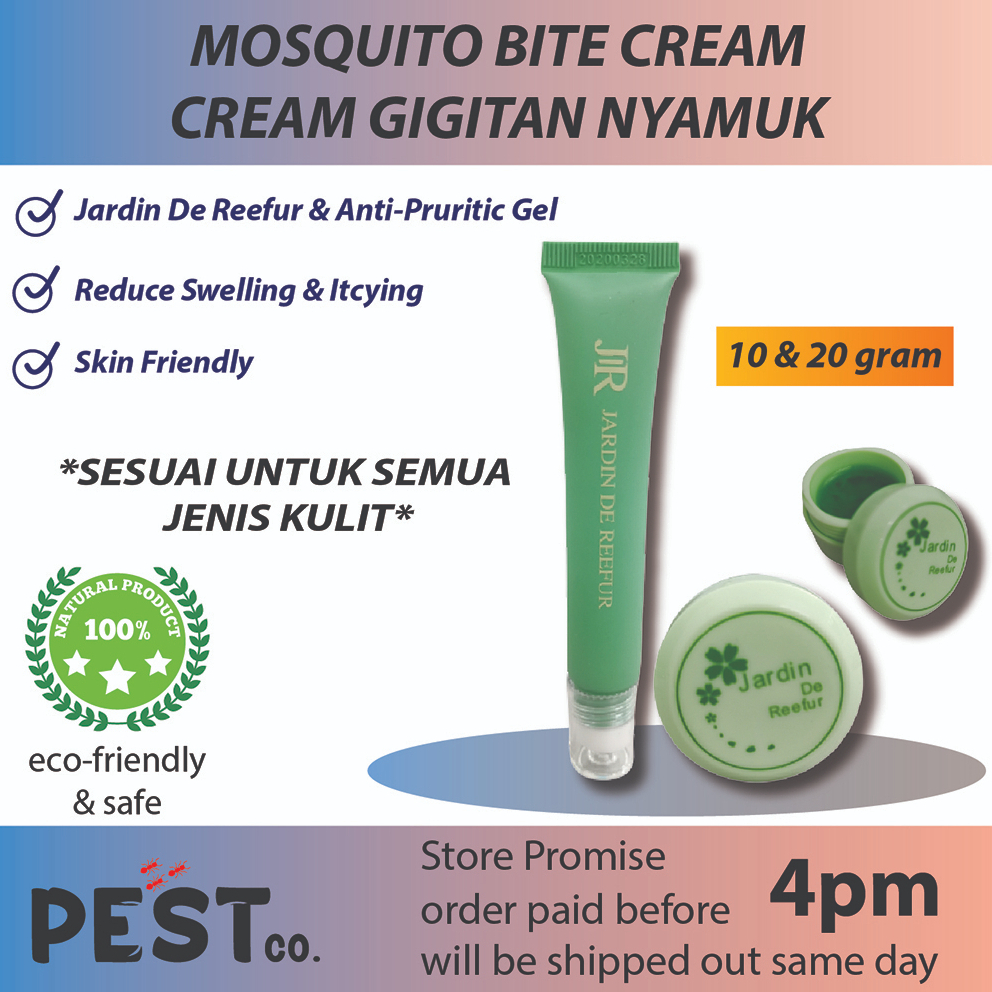 🔥100% Natural🔥 Mosquito Bite Cream / Cream Gigitan Nyamuk / 蚊子叮咬膏 ( 10g ...